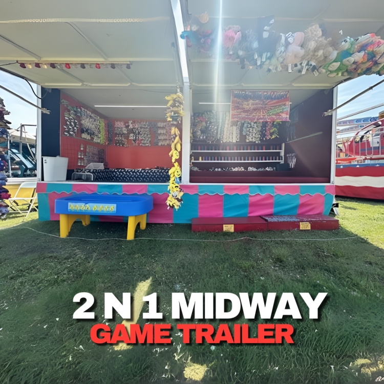 2 N 1 Midway Game Trailer - The Event Depot MIAMI FL