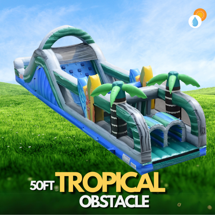 50ft Tropical Wet/Dry Obstacle Course - S73.20.20 - The Event Depot ...
